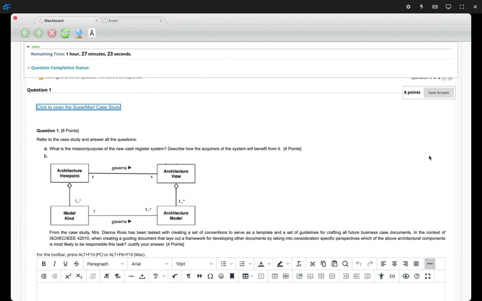 Solved Question 1. [8 Points] Refer to the case study and | Chegg.com