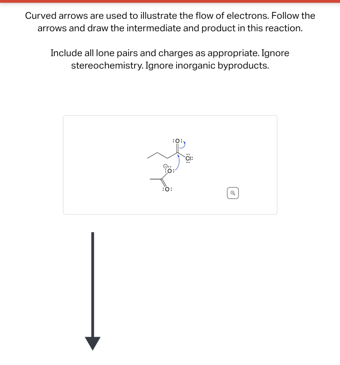 Solved draw intermediate and product of the reaction darw | Chegg.com