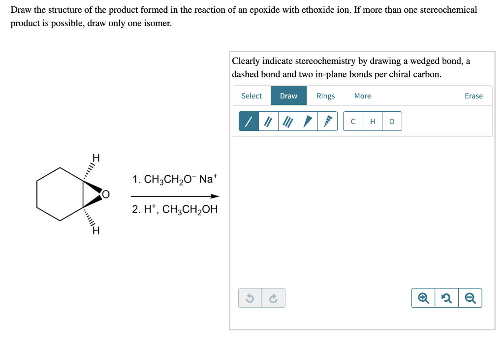 Solved Draw The Structure Of The Product Formed In The
