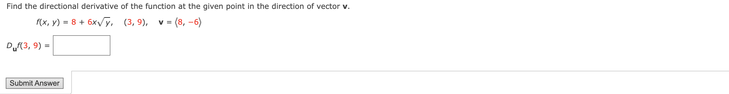 Solved F X Y 8 6xy 3 9 V 8 −6