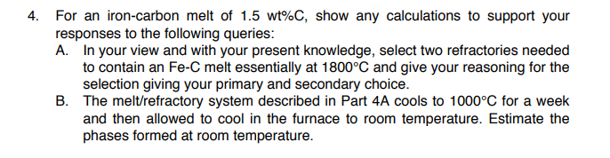 Solved C. For the attached time-temperature-transformation | Chegg.com