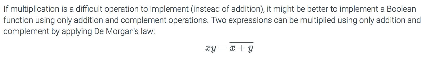 Solved Equivalent expressions using only NOR or only | Chegg.com