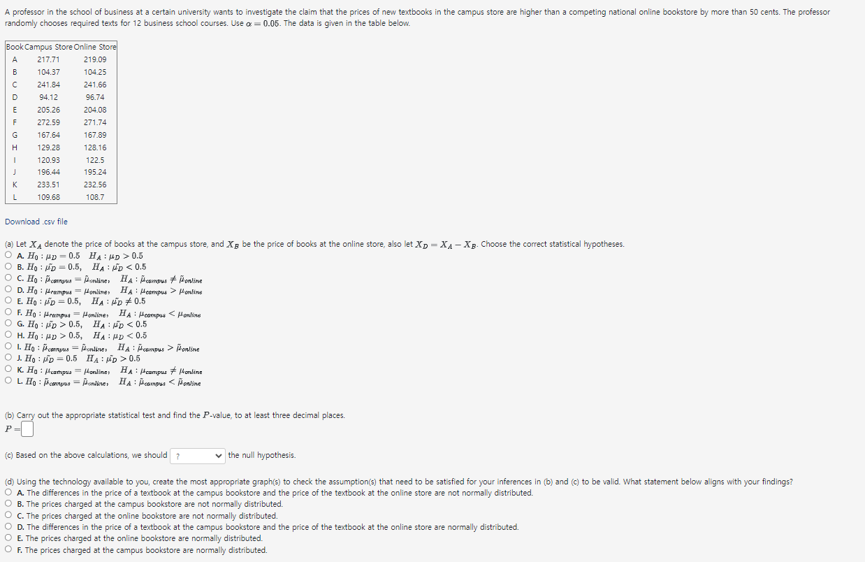 Solved randomly chooses required texts for 12 business | Chegg.com