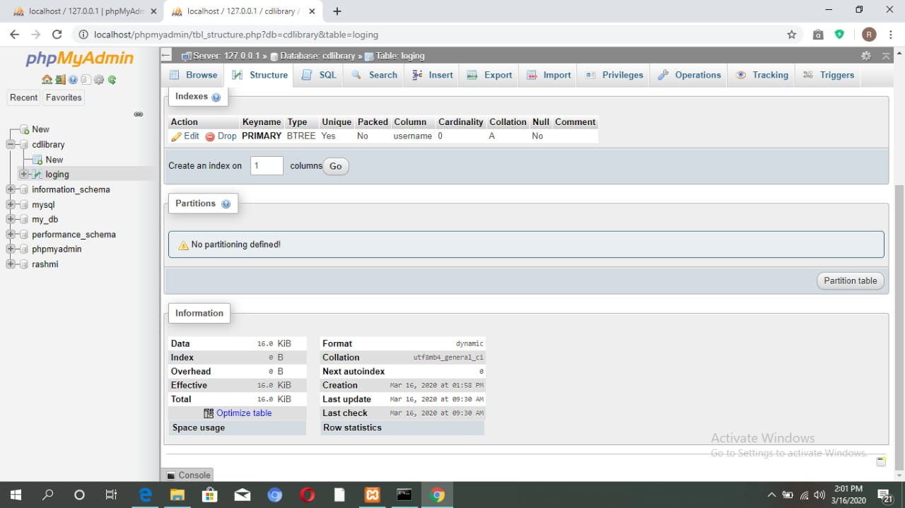 Solved From the login table of the data base, check the | Chegg.com