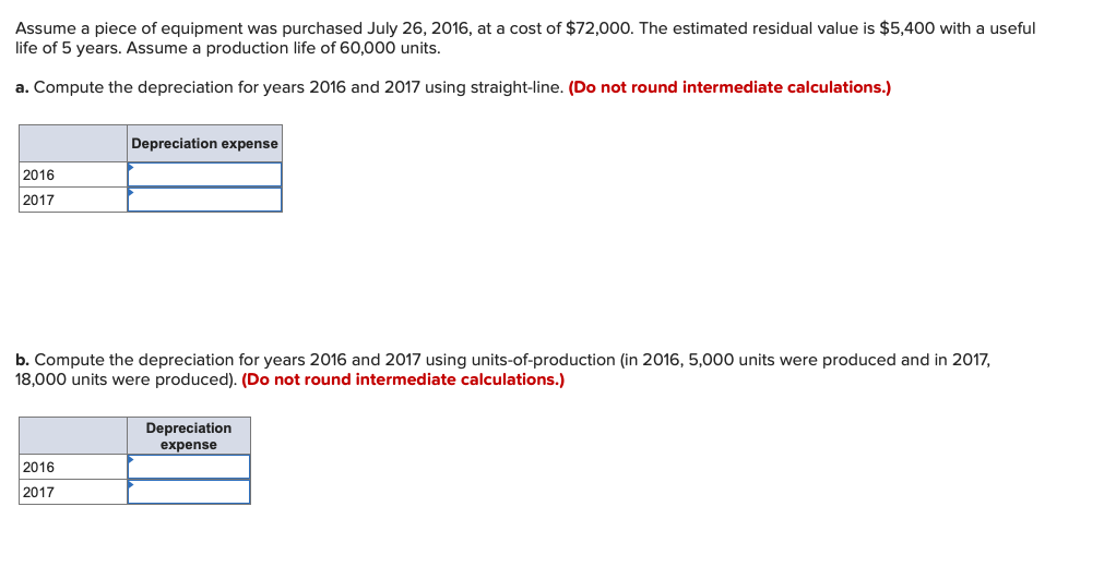 Solved Assume A Piece Of Equipment Was Purchased July 26 Chegg solved-assume-a-piece-of-equipment-was-purchased-july-26-chegg