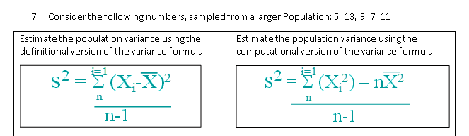 Solved 7. Considerthe following numbers, sampled from a | Chegg.com