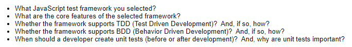 Solved I Choose Mocha For Javascript Testing Framework What 8736