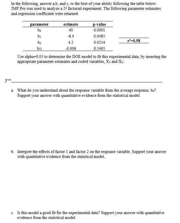 Solved In the following, answer a,b, and c, to the best of | Chegg.com