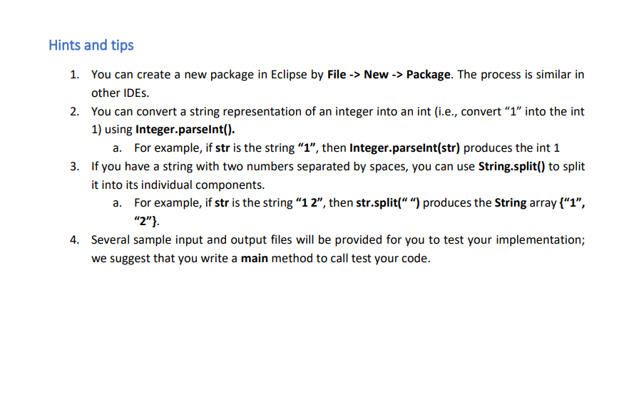 Solved Aims and objectives • Reading and writing files using | Chegg.com