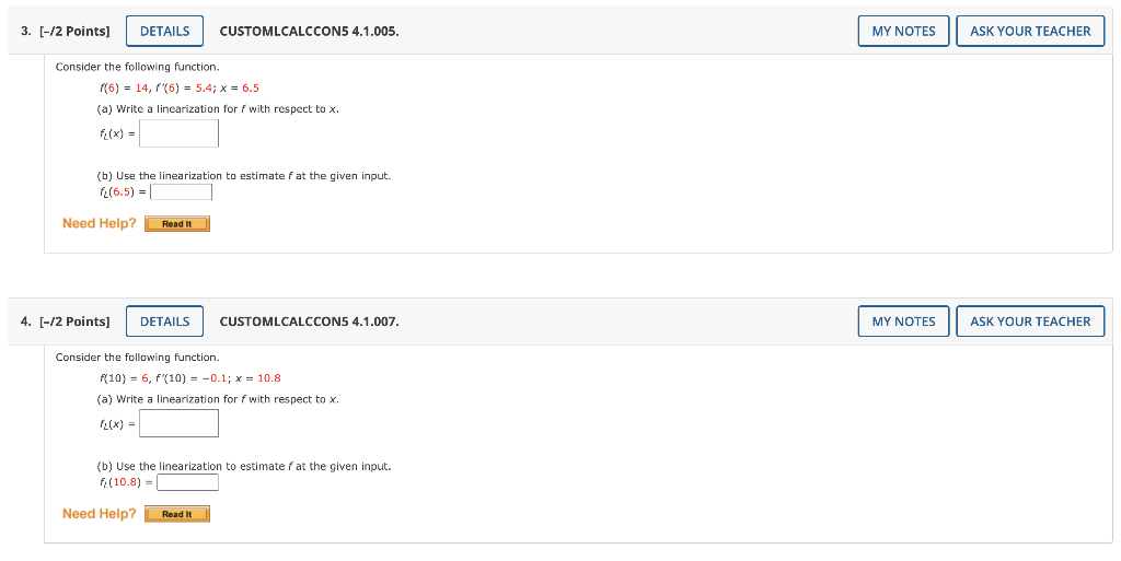 Solved 3. (-/2 Points] DETAILS CUSTOMLCALCCONS 4.1.005. MY | Chegg.com