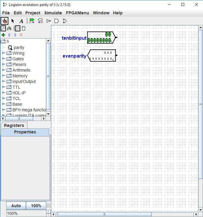 Solved MUST use Logisim or hand draw the circuit with the | Chegg.com