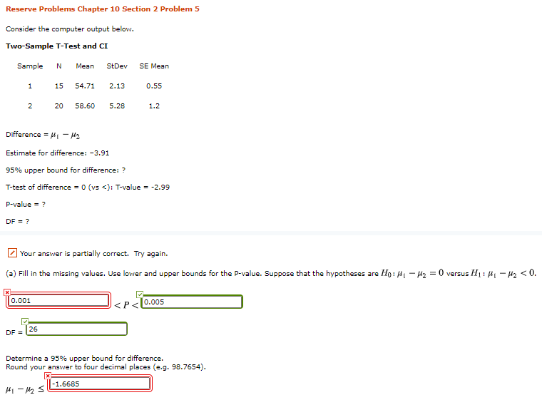 Solved Reserve Problems Chapter 10 Section 2 Problem 5 | Chegg.com