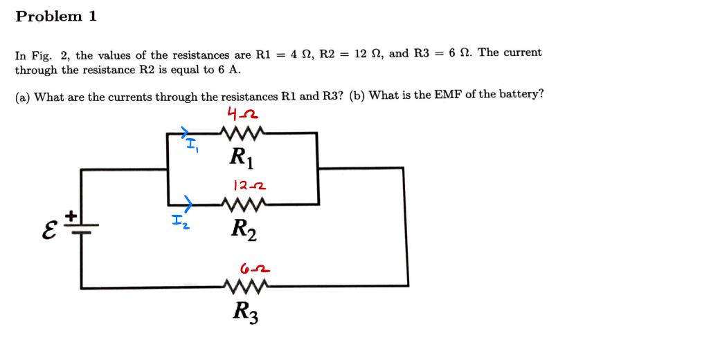 Solved In Fig. 2 , the values of the resistances are R1=4Ω, | Chegg.com