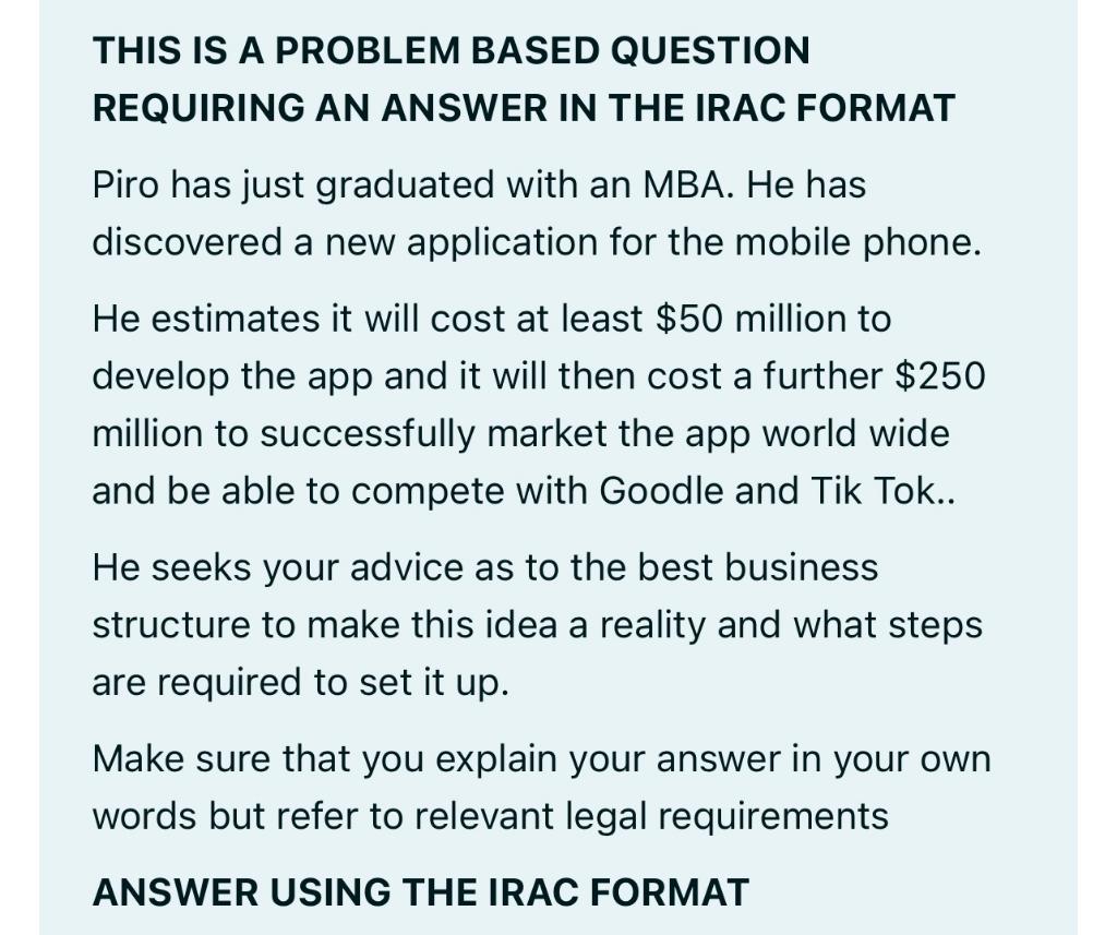 Solved THIS IS A PROBLEM BASED QUESTION REQUIRING AN ANSWER | Chegg.com