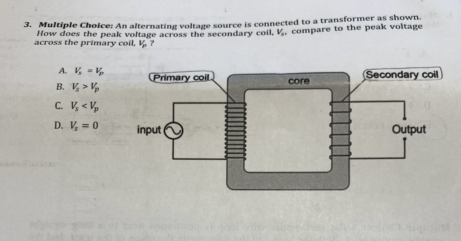 Solved 3. Multiple Choice: An alternating voltage source is | Chegg.com