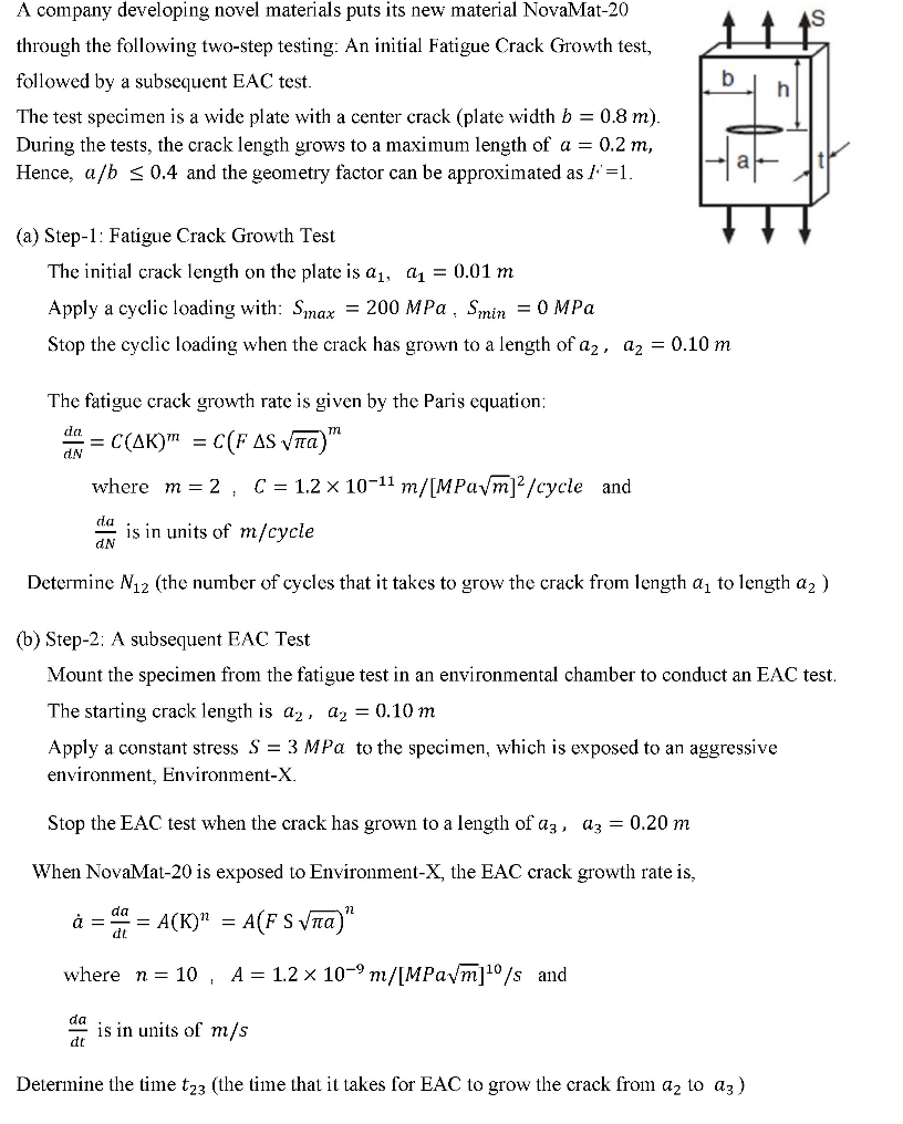 Solved A company developing novel materials puts its new | Chegg.com