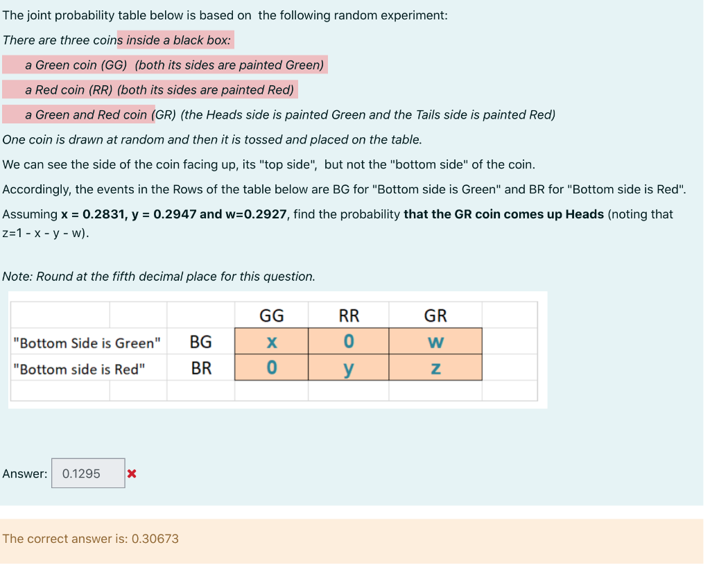 Solved Please explain why I'm wrong. Explain the equation of | Chegg.com