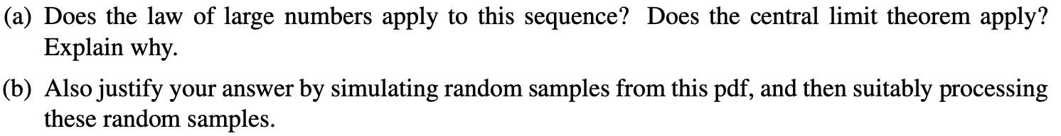 Solved Consider an iid sequence X1,X2,…, of random variables | Chegg.com