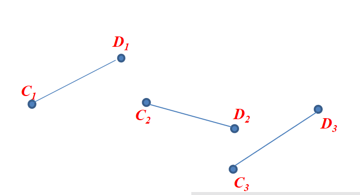 Solved Design a 4-bar linkage to move link CD from position | Chegg.com