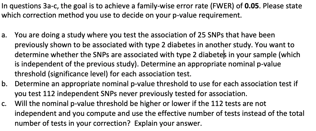 In questions 3a-c, the goal is to achieve a | Chegg.com