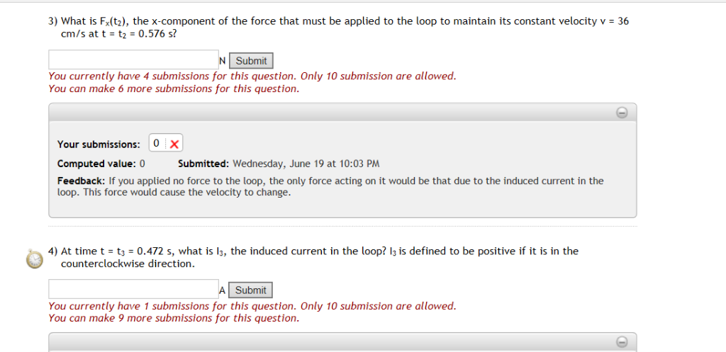 Solved Conducting Loop Moving Through Constant Magnetic | Chegg.com