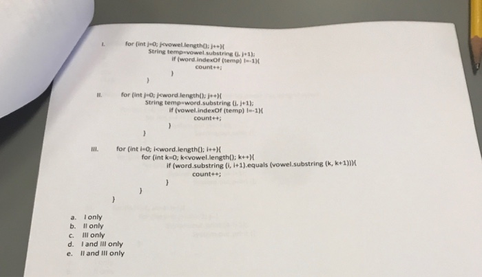 Solved 7 Given The Following Declarations String