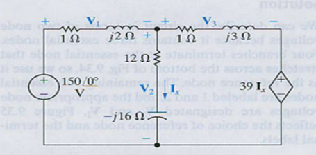 Solved Find the voltages V1, V2, and V3 in the circuit shown | Chegg.com