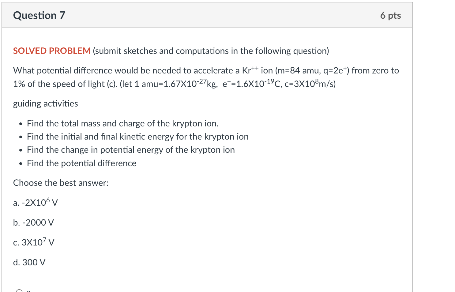 Solved Question 7 6 pts SOLVED PROBLEM (submit sketches and | Chegg.com