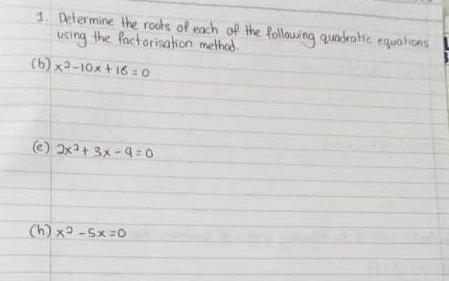 Solved 1. Determine the roots of each of the following | Chegg.com