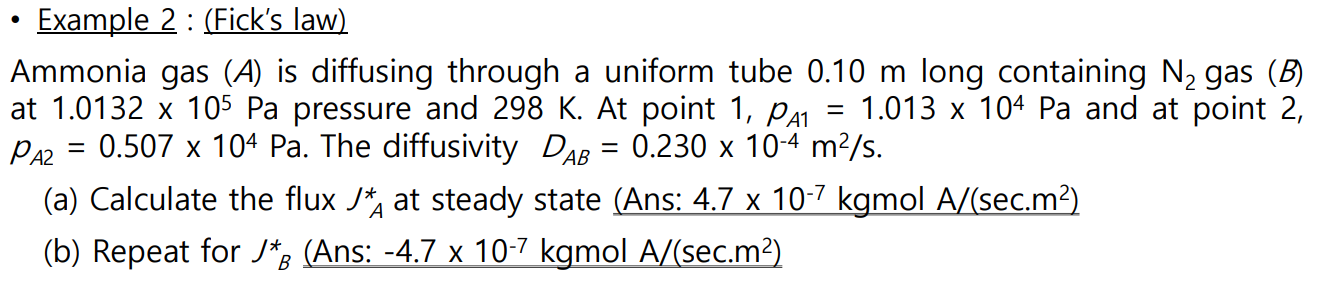 Solved Ammonia gas (A) is diffusing through a uniform tube | Chegg.com