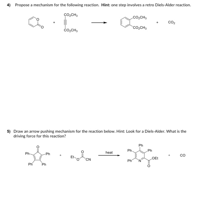 Diels Alder Mechanism Arrow Pushing
