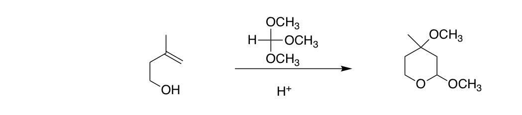 Solved OCH3 HOCH OCH3 OCH3 OH H+ OCH3 | Chegg.com