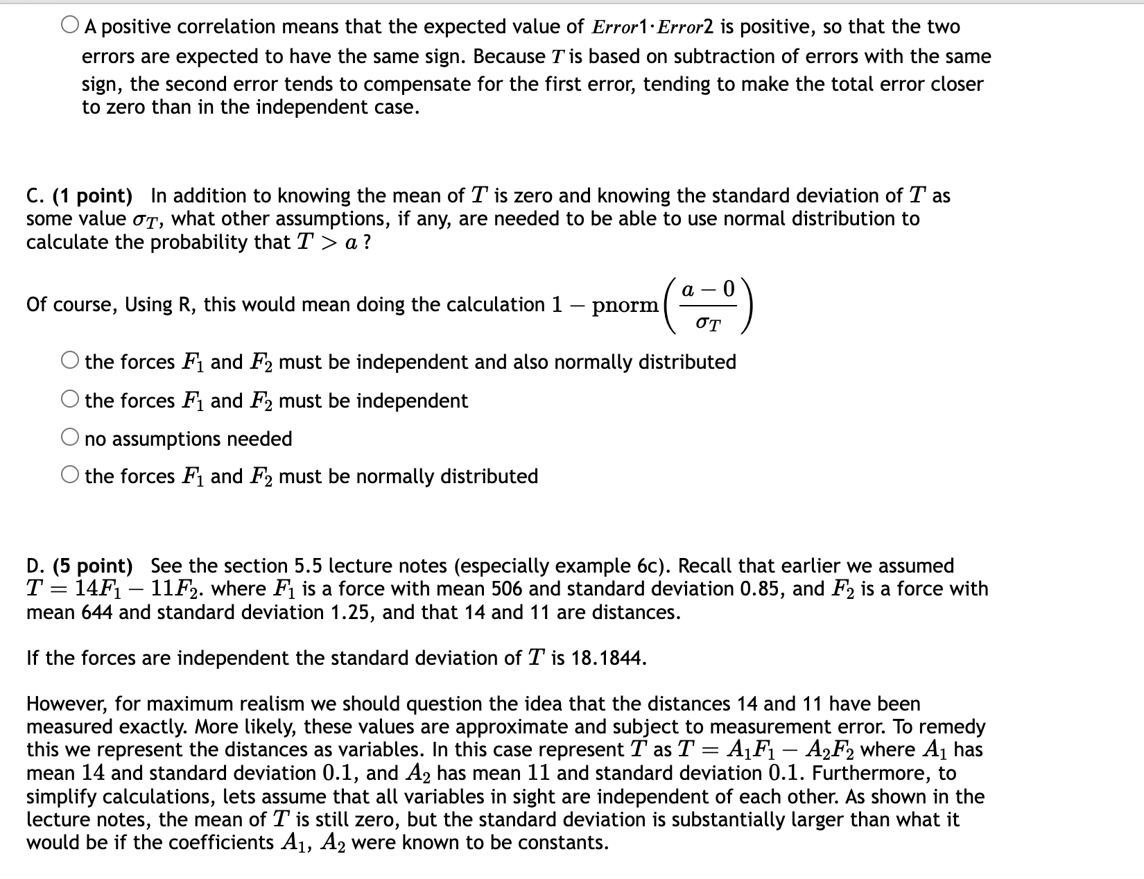 Solved A positive correlation means that the expected value | Chegg.com