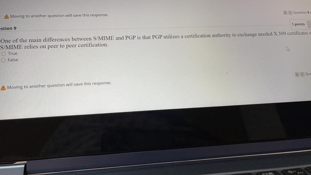Solved In S/MIME the concept of detached signatures is | Chegg.com