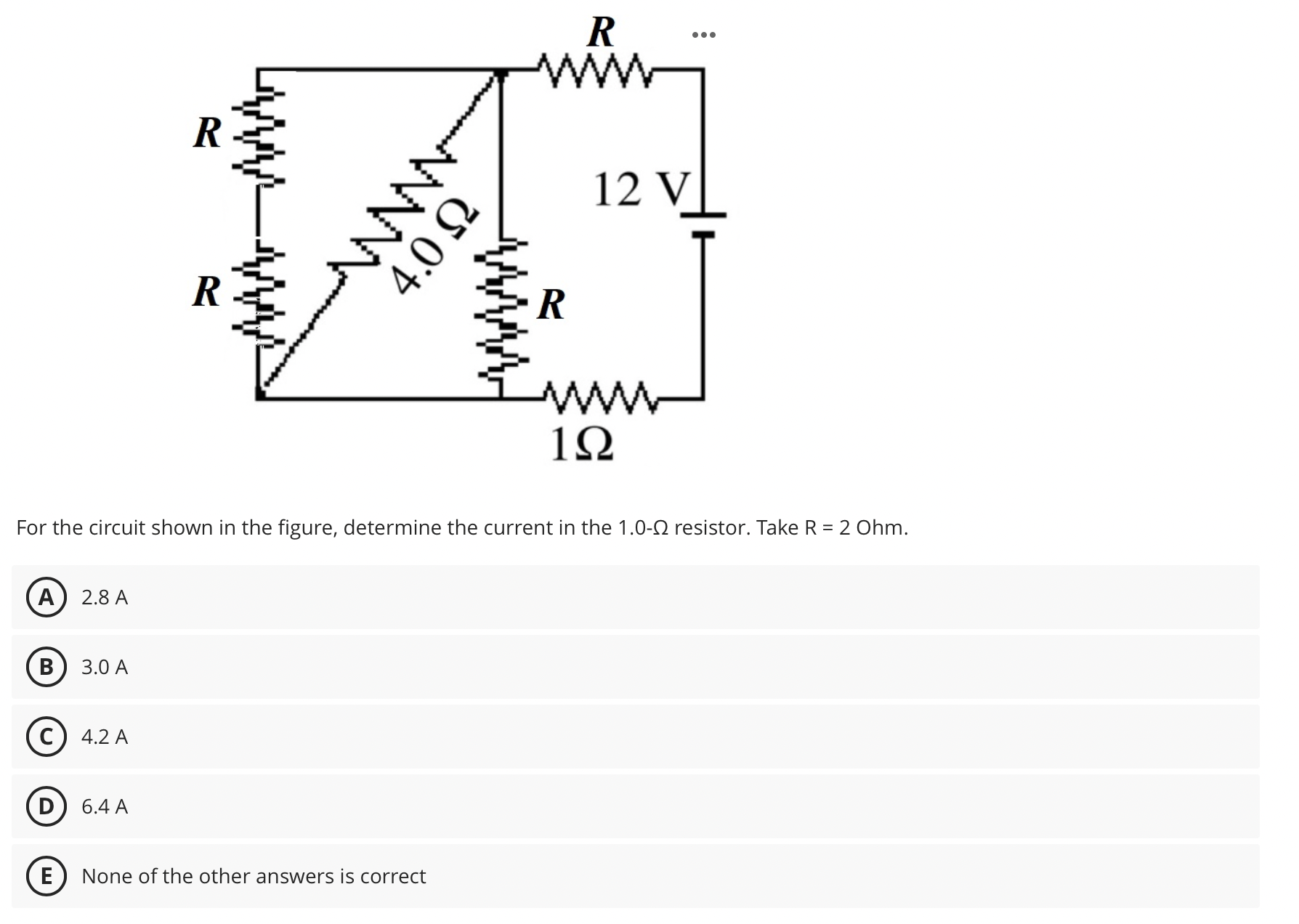 Solved For the circuit shown in the figure, determine the | Chegg.com