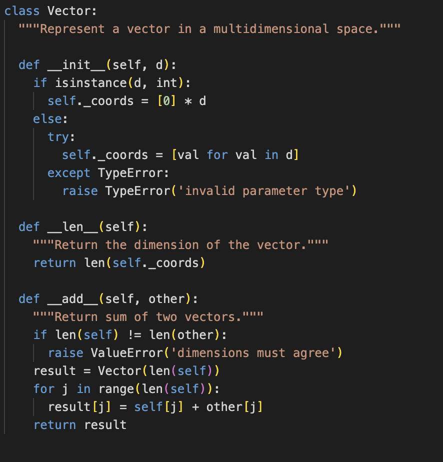 Solved Write The Subclass Called New Vector Which Is