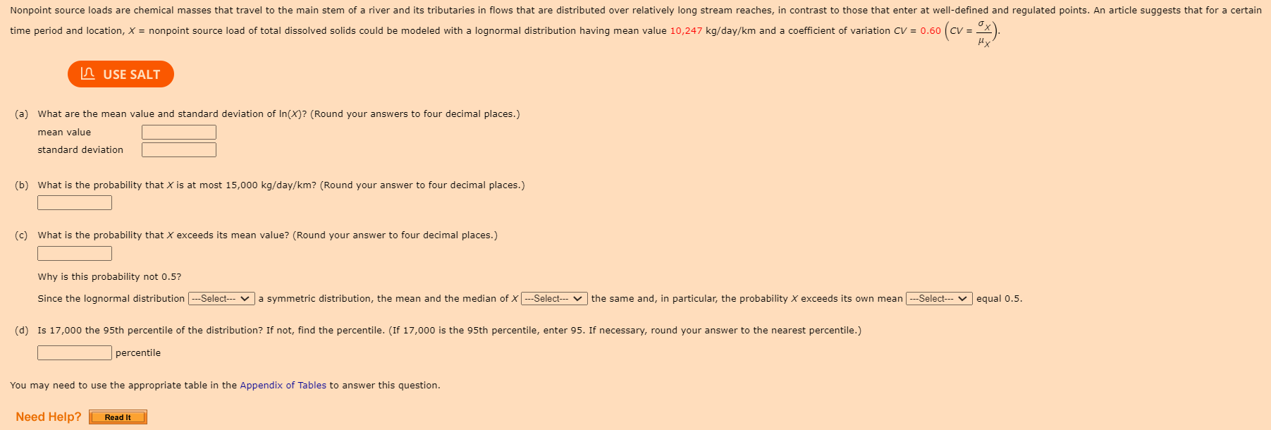 A What Are The Mean Value And Standard Deviation Of