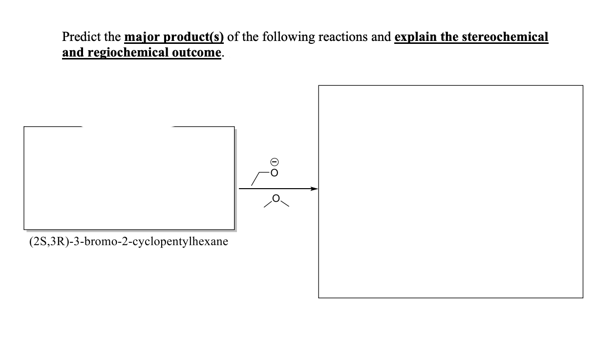 Solved Predict the major product(s) of the following | Chegg.com