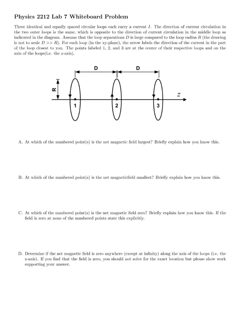 Solved Physics 2212 Lab 7 Whiteboard Problenm Three | Chegg.com