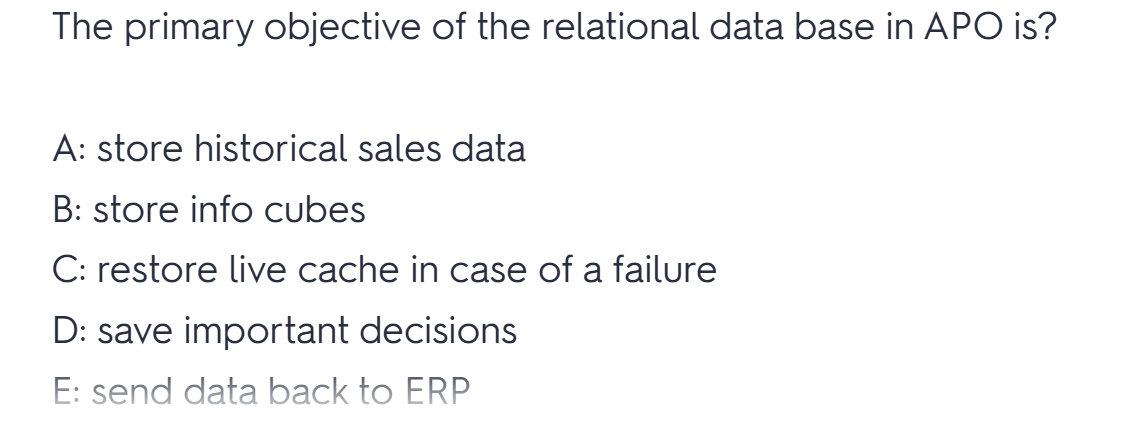 Solved The primary objective of the relational data base in | Chegg.com