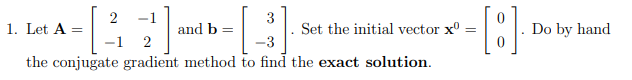Solved Consider the unconstrained quadratic minimization | Chegg.com