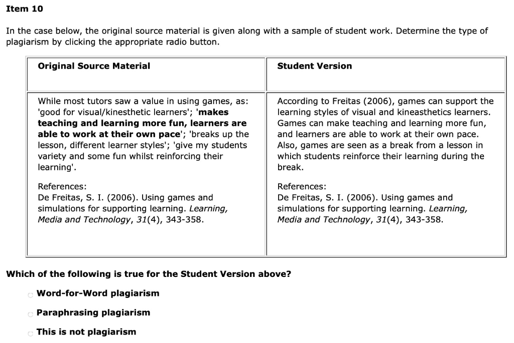 Solved Item 1 In the case below, the original source | Chegg.com