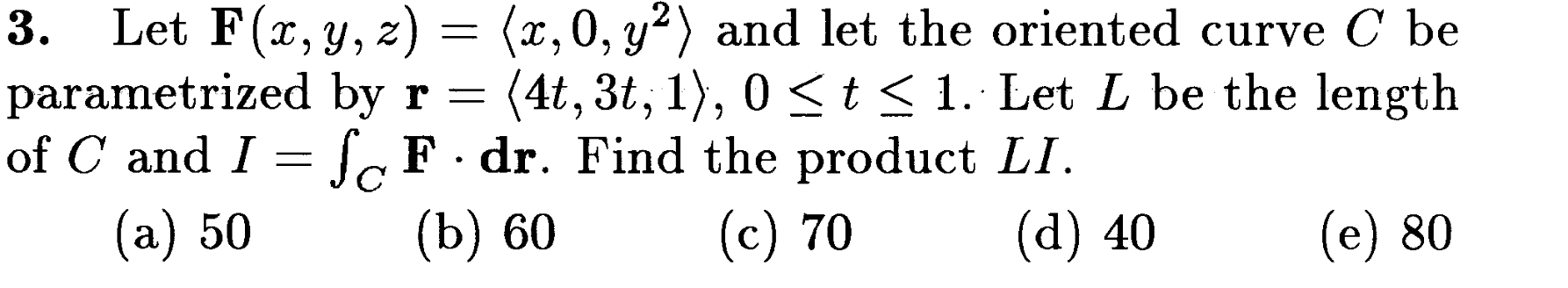 Solved 3. Let F(x,y,z)= x,0,y2 and let the oriented curve C | Chegg.com
