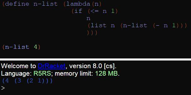 Solved DrRacket Scheme, R5RS How do I make the output be | Chegg.com