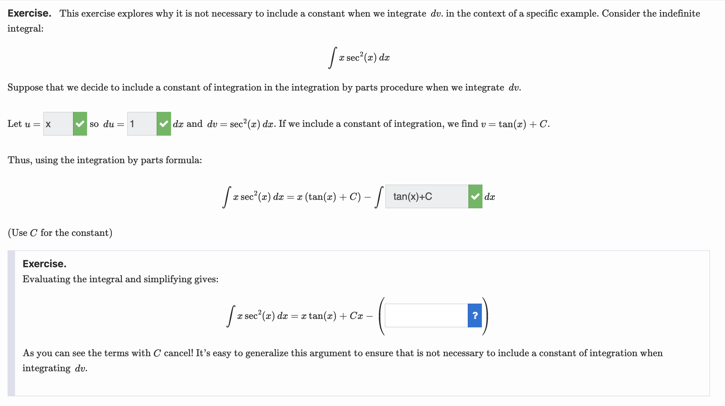 Solved Evaluating the integral and simplifying gives: | Chegg.com