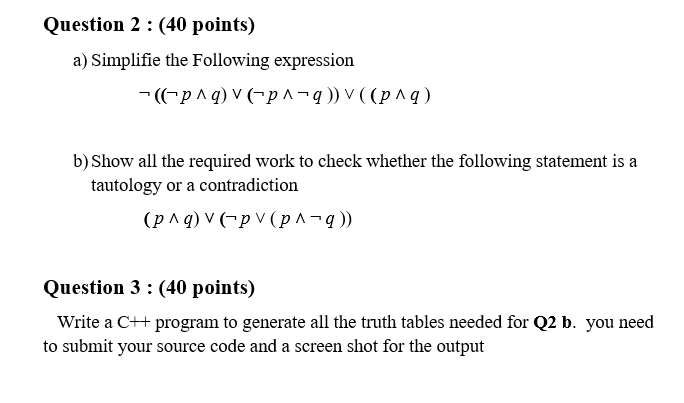 Solved Please help with Question 3. I have also included Q2B | Chegg.com
