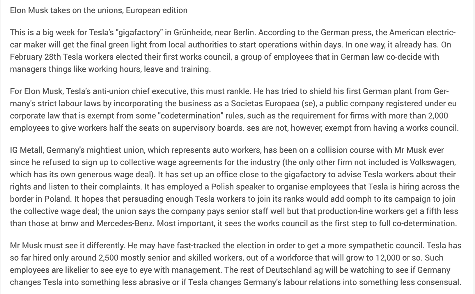 Solved 1. What are some of the obstacles that Tesla | Chegg.com