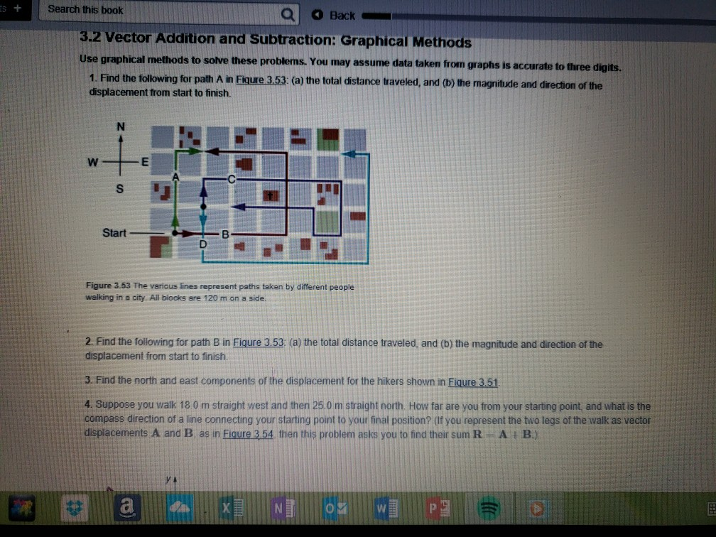 Solved Search this book а о вас 3.2 Vector Addition and | Chegg.com