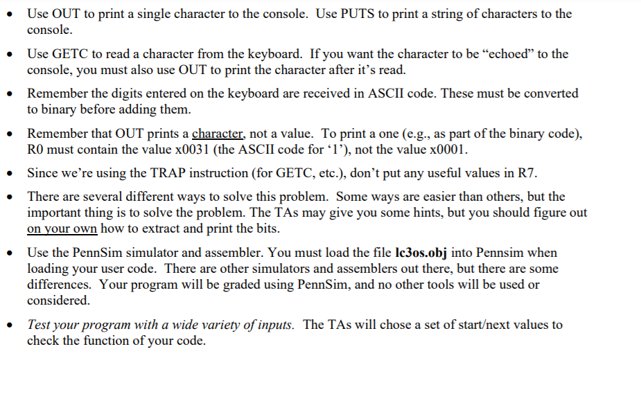 This LC-3 assembly language program will add every | Chegg.com