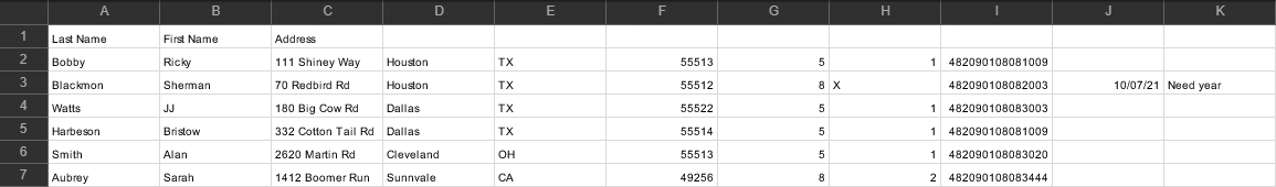 Solved Please code using python without pandas. I have two | Chegg.com